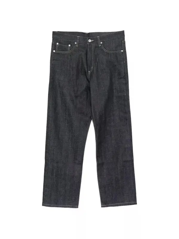 NEIGHBORHOOD Embroidered-logo Straight-leg Jeans