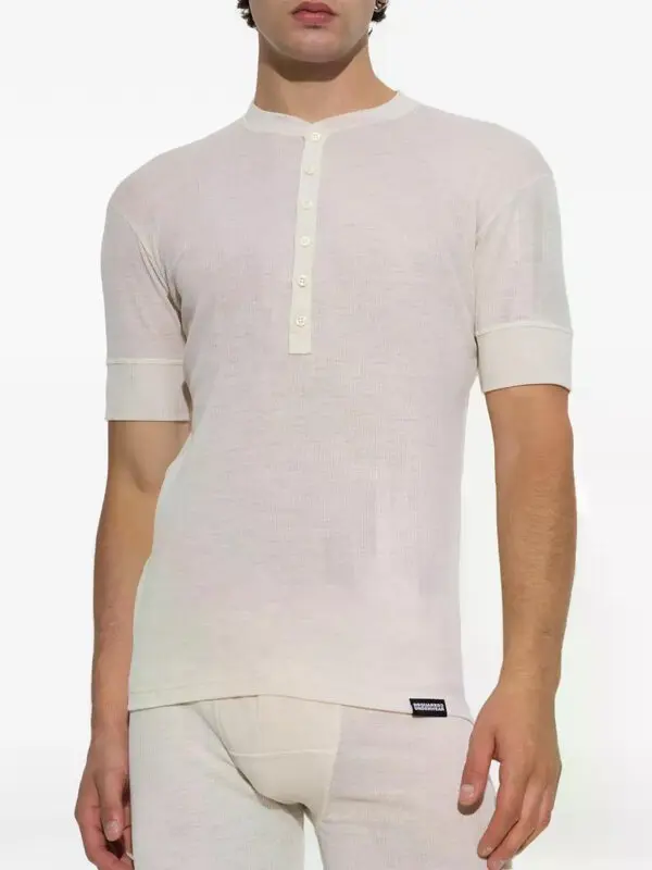 Dsquared2 Ribbed-knit T-shirt
