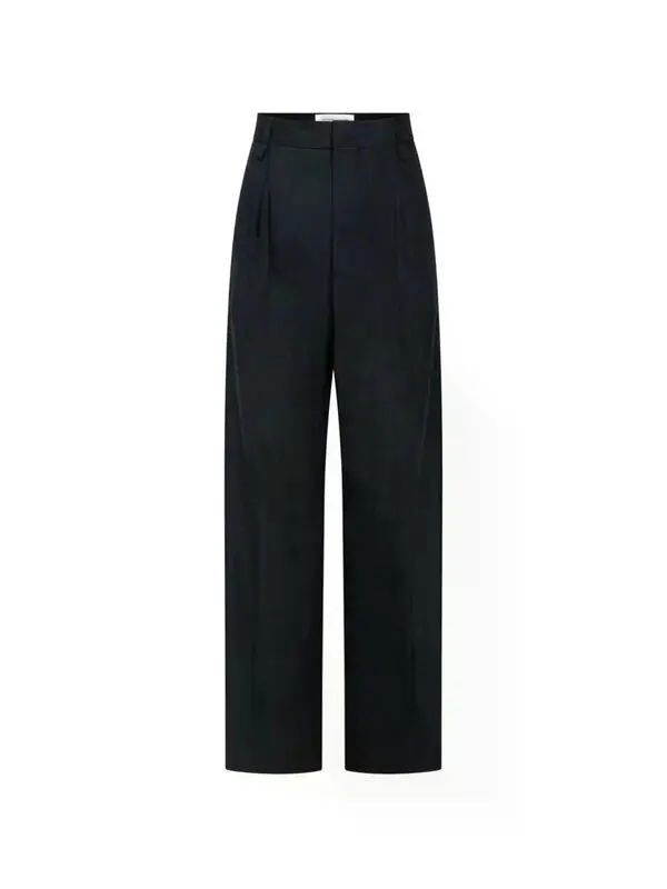 Victoria Beckham Ethel Wide-leg Trousers - Green