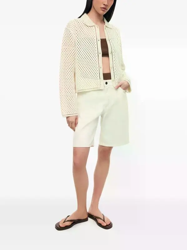 12 STOREEZ Meadow Crochet-knit Cardigan