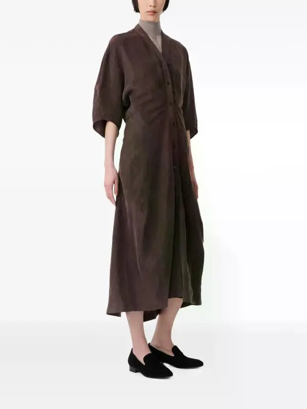 Studio Nicholson Midi Yosha Banana-curve Dress