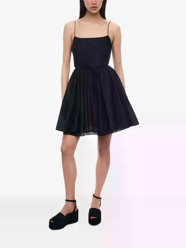 12 STOREEZ Orchard Bow-detail Flared Mini Dress