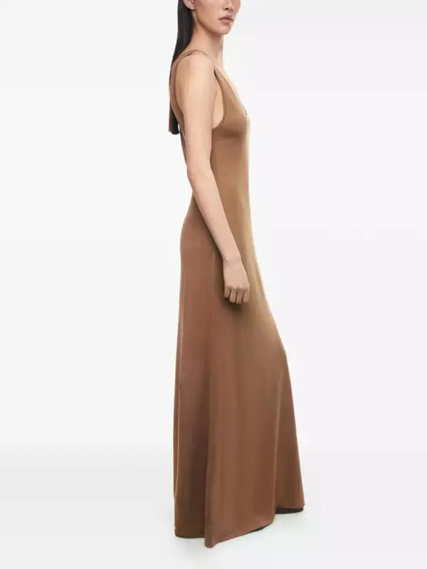 12 STOREEZ Mawata Scoop-neck Maxi Dress