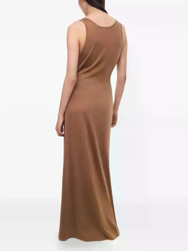 12 STOREEZ Mawata Scoop-neck Maxi Dress