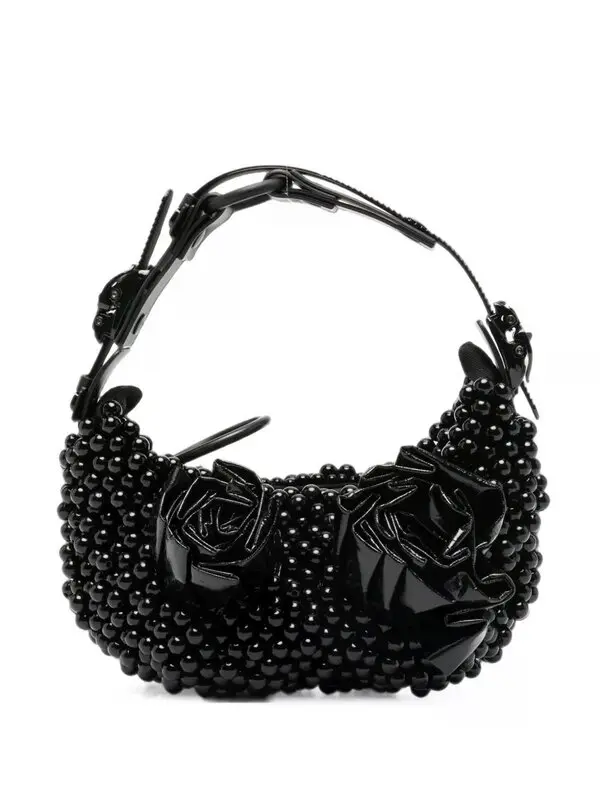 INNERRAUM Floral-appliqué Mini Bag