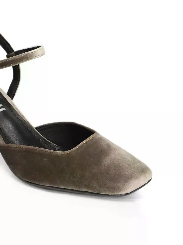 BIBI LOU Emily Suede Buckle-fastening Pumps