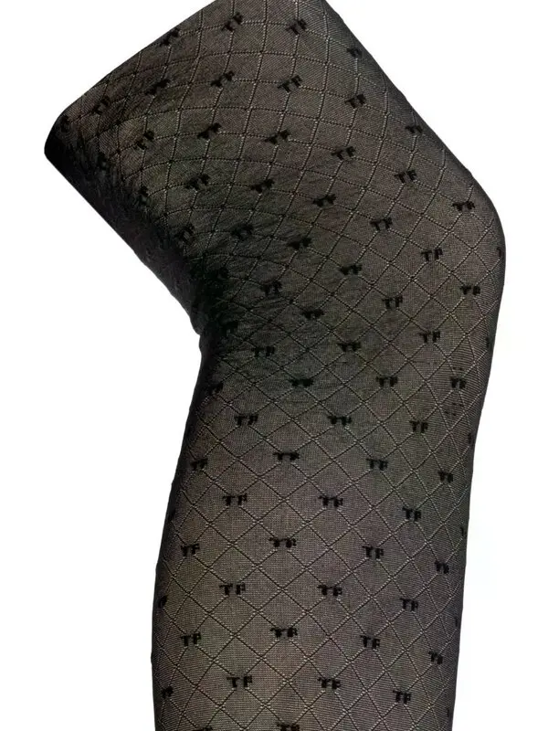 TOM FORD Monogram Diamond-knit Tights