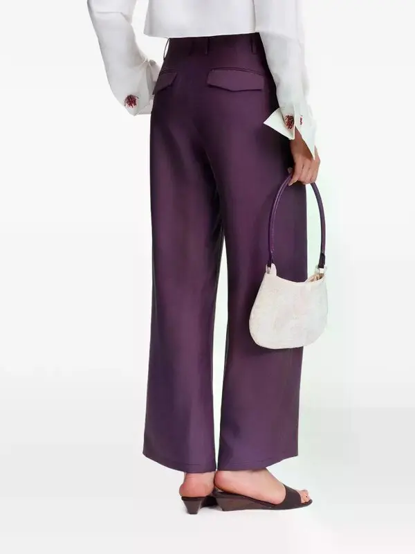 Shanghai Tang Flared-leg Trousers
