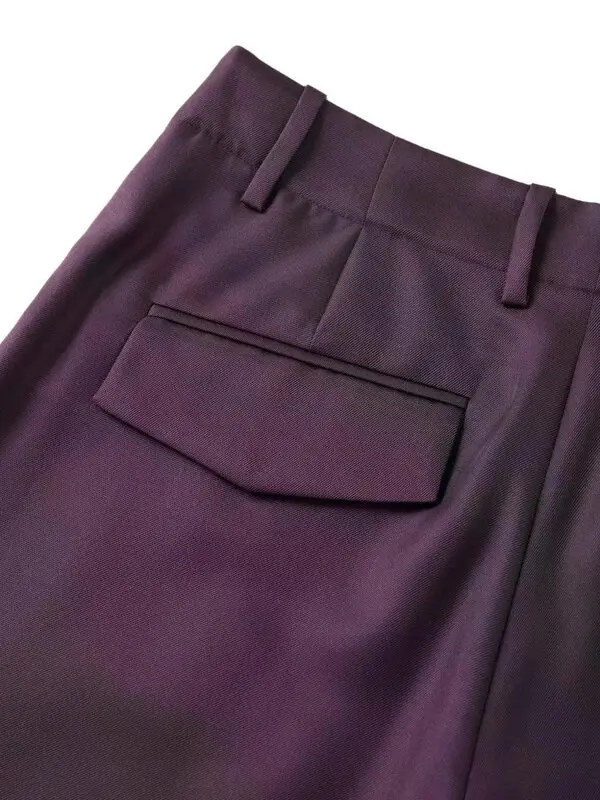 Shanghai Tang Flared-leg Trousers