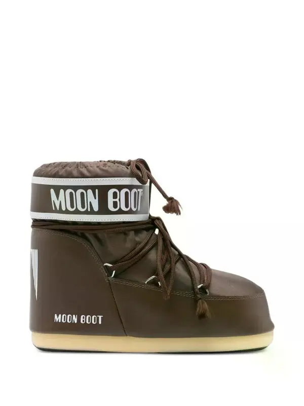 Moon Boot Icon Low Nylon Boots - Brown