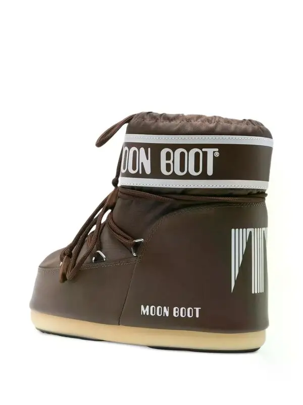 Moon Boot Icon Low Nylon Boots - Brown