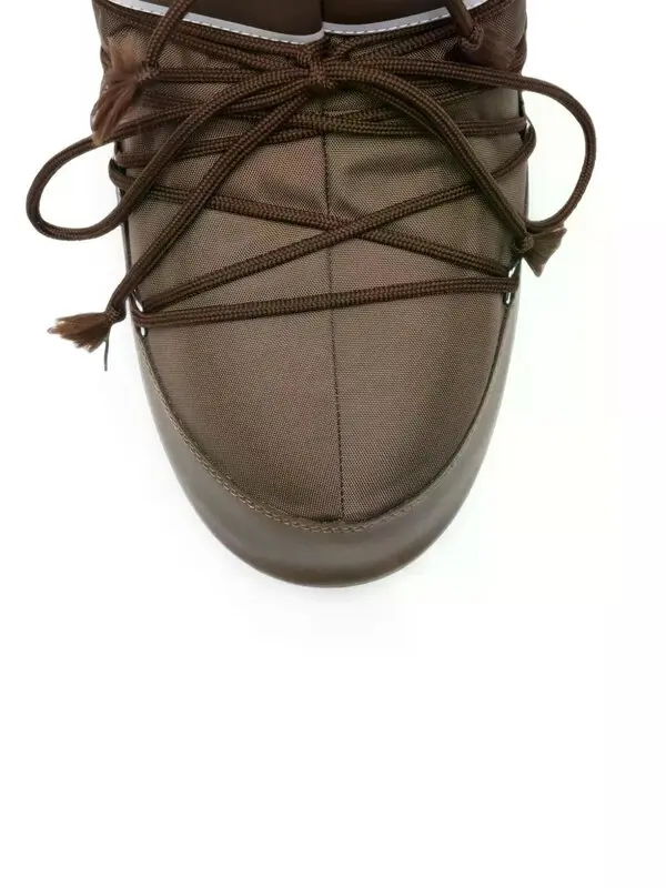 Moon Boot Icon Low Nylon Boots - Brown