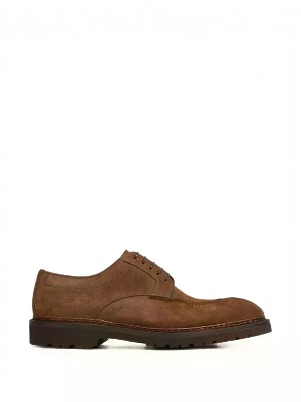 Bontoni Lace-up Suede Shoes