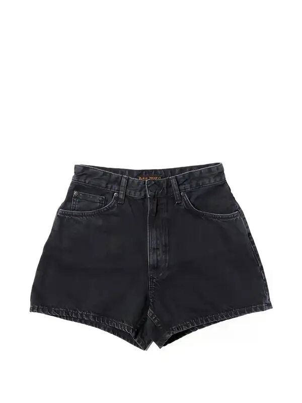 Nudie Jeans Maeve Denim Shorts - Black
