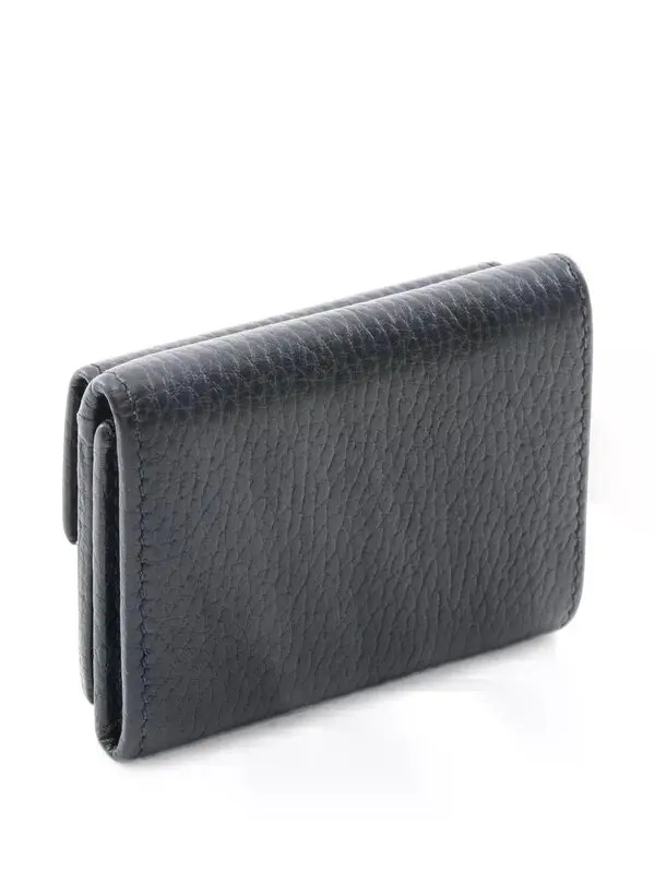 Gucci 2000s Petit Marmont Trifold Wallet - Black