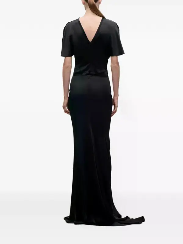 Victoria Beckham Bela Slit-sleeve Top