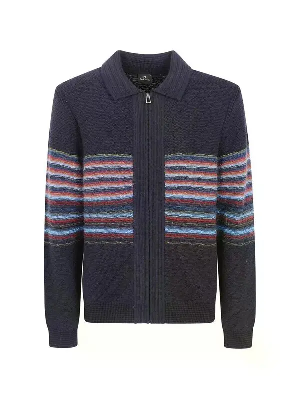Paul Smith Striped Cotton Cardigan