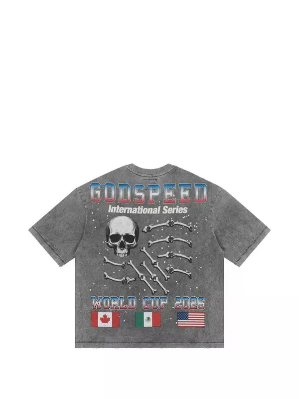 GODSPEED Planet Futbol World Cup 26 T-shirt - Grey