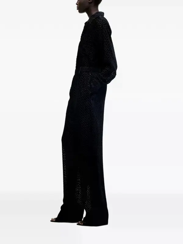 Victoria Beckham Remi Geometric Pattern Shirt