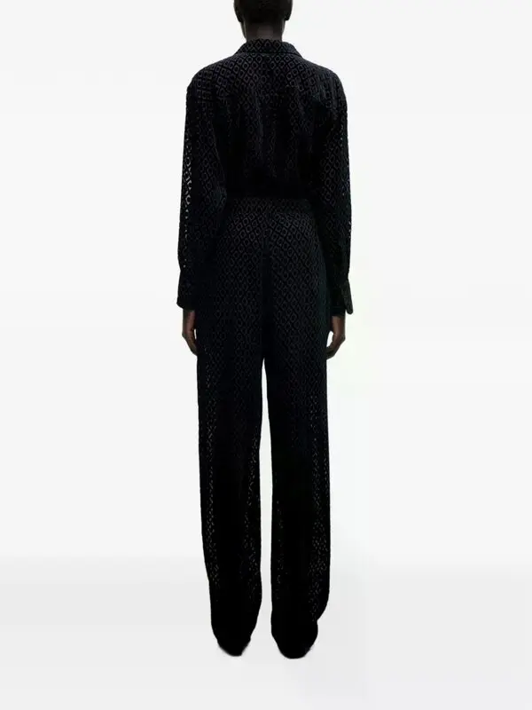 Victoria Beckham Remi Geometric Pattern Shirt