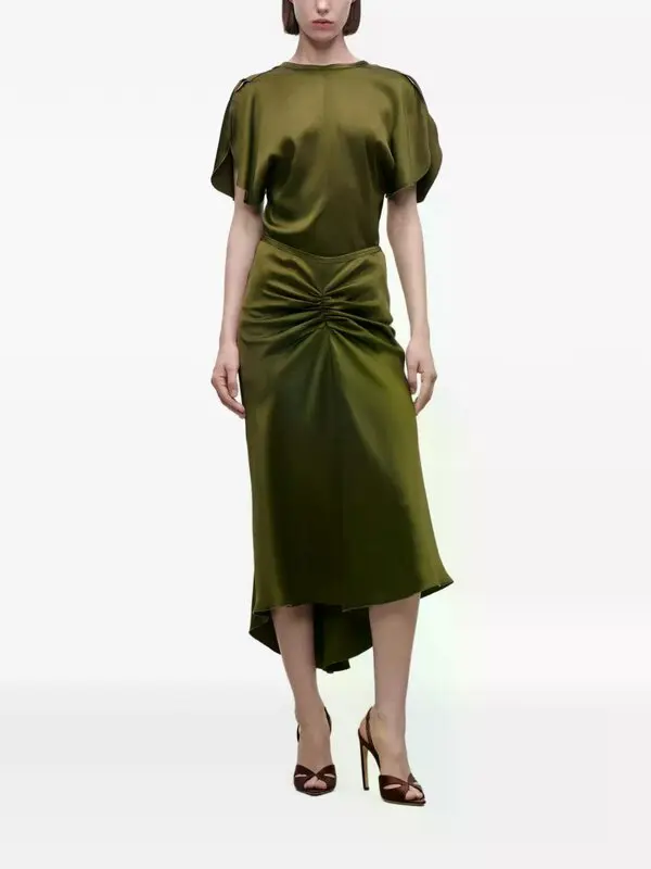 Victoria Beckham Bela Slit-sleeve Top