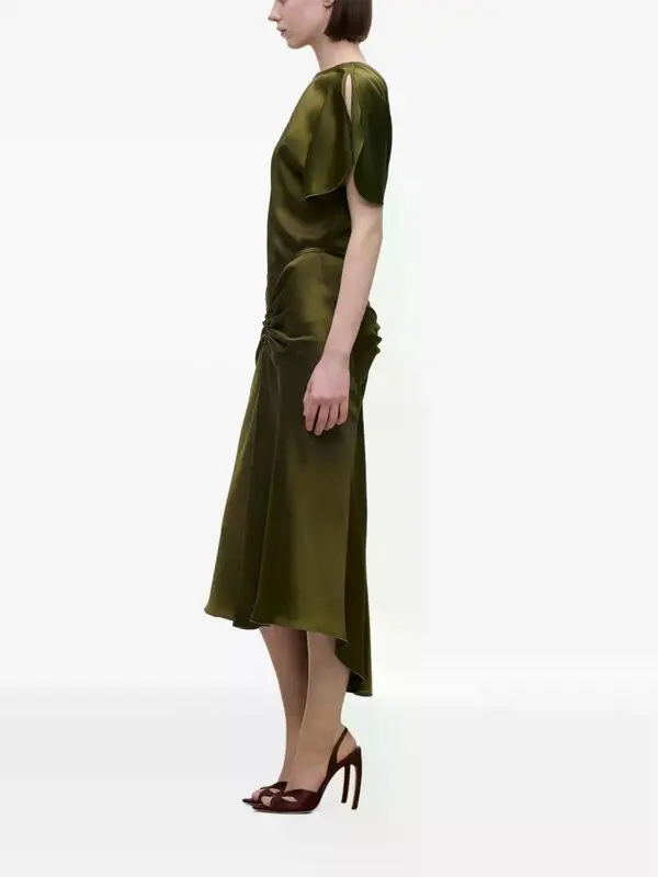 Victoria Beckham Bela Slit-sleeve Top