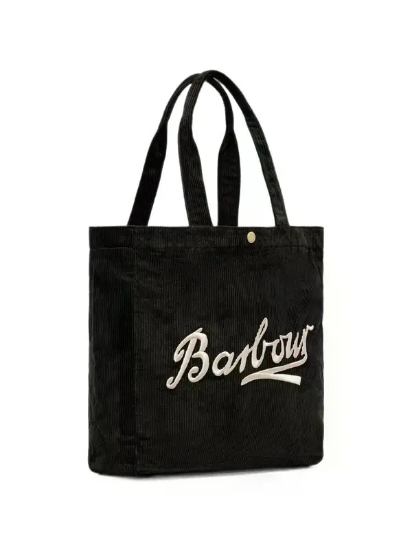 Barbour Carrick Cord Logo-embroidered Tote Bag
