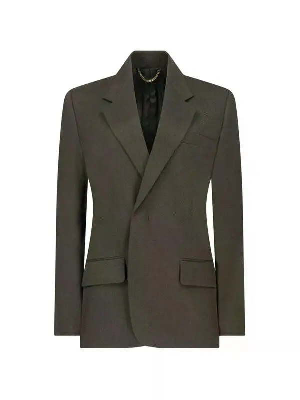 Victoria Beckham Single-breasted Wool Blazer