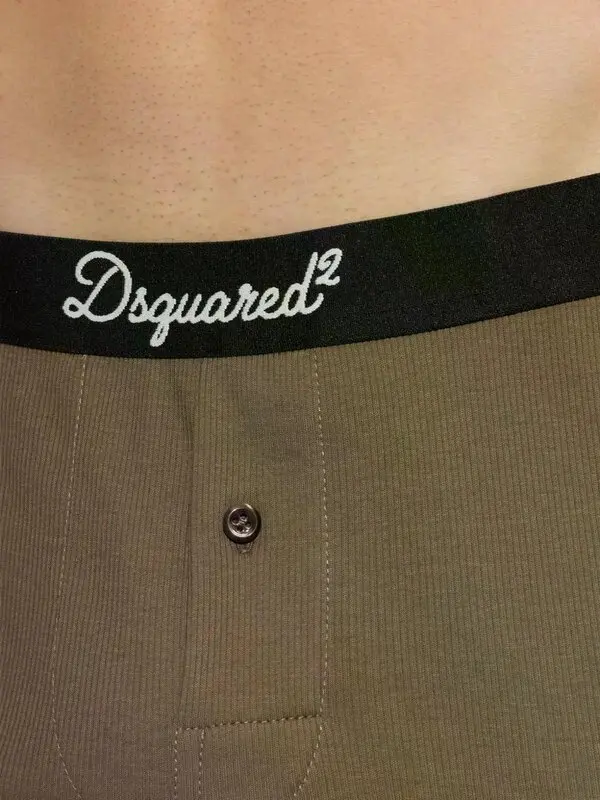 Dsquared2 Logo-waistband Ribbed Boxers