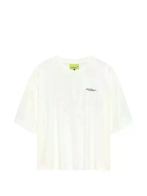 NEW AMSTERDAM SURF ASSOCIATION Logo-print Shell-graphic T-shirt