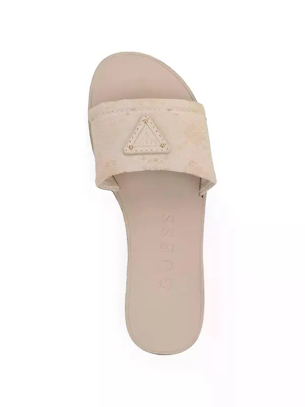 Guess Elysone Monogram-pattern Sandals