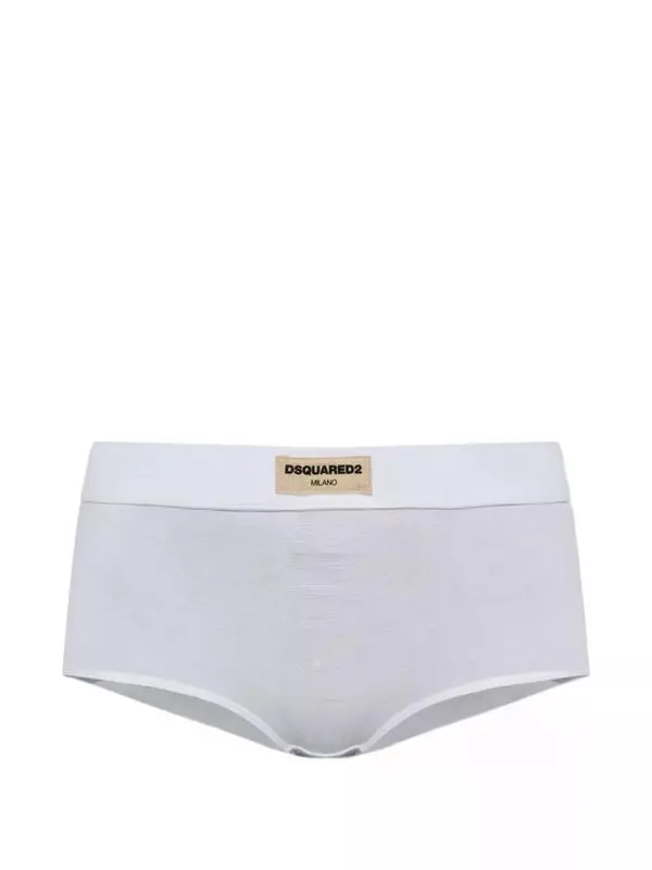 Dsquared2 Logo Culottes - White