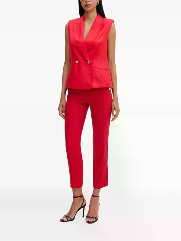 MORGAN Double-breasted Sleeveless Top