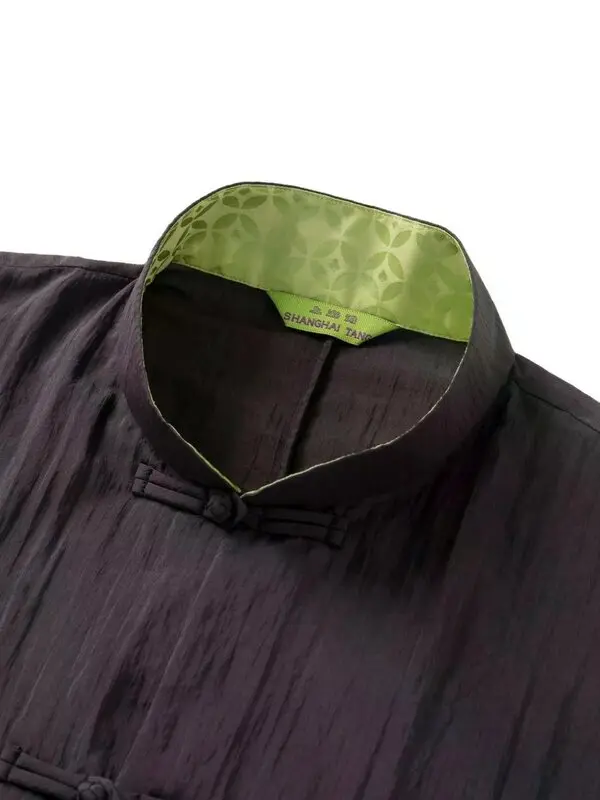 Shanghai Tang Fortune Frog-fastening Shirt