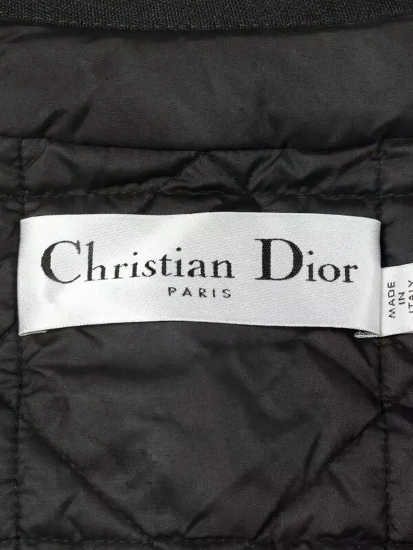 Dior Macro Cannage Quilted Cropped Jacket