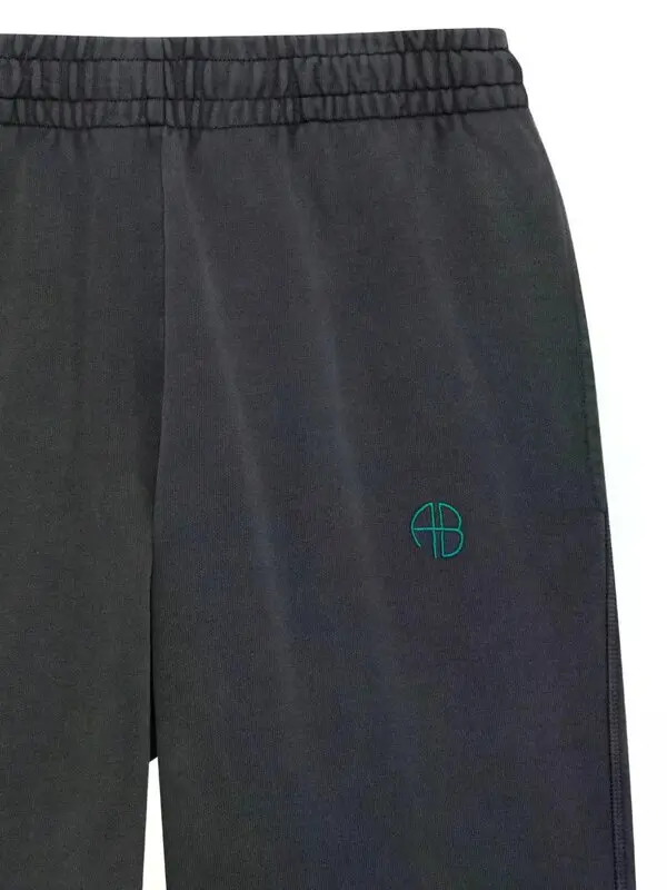 ANINE BING Karter Logo-embroidered Track Pants