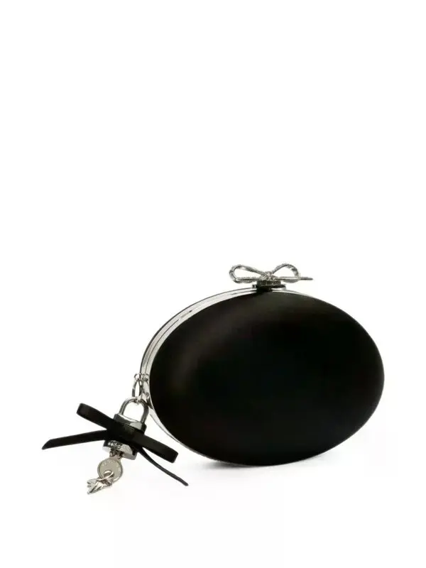 SELF-PORTRAIT Bow-clasp Clutch Bag