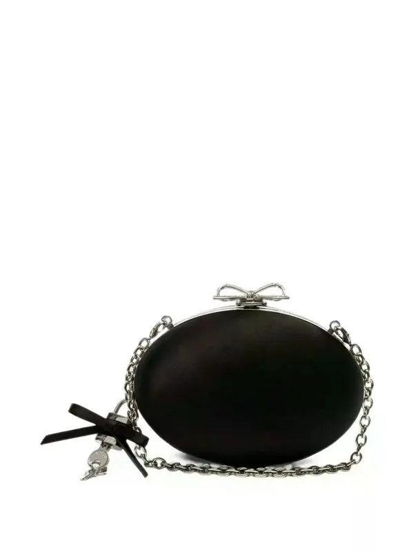 SELF-PORTRAIT Bow-clasp Clutch Bag