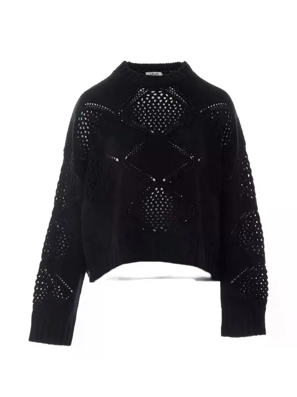 Liu Jo Milano Stitch Jersey Blazer With Decorative Buttons