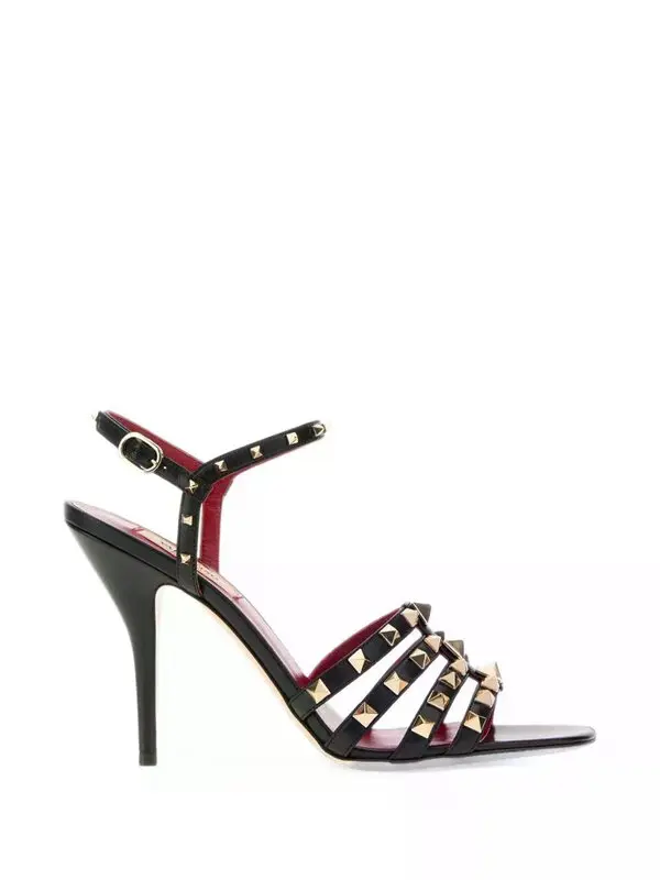 Valentino Garavani Rockstud Kidskin Sandals 100mm