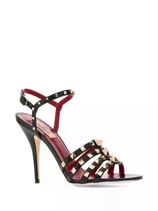 Valentino Garavani Rockstud Kidskin Sandals 100mm