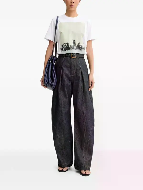 Munthe Nanina Belted Pleated Jeans