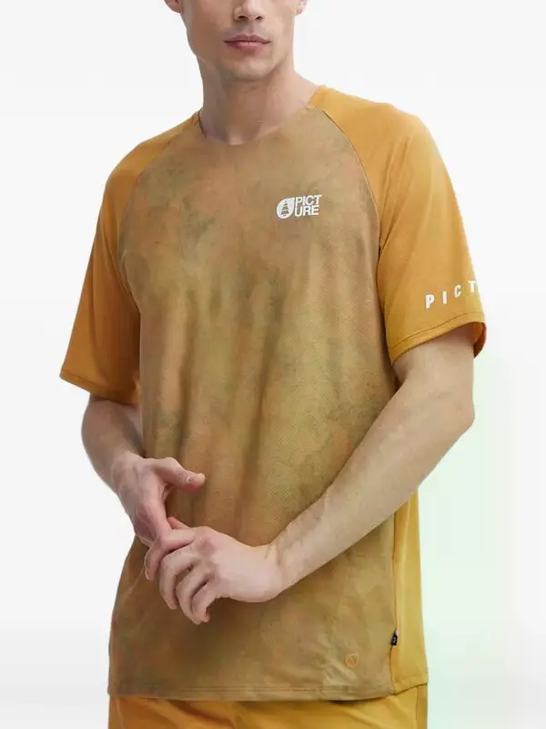 PICTURE ORGANIC CLOTHING Osborn Logo-print T-shirt - Orange