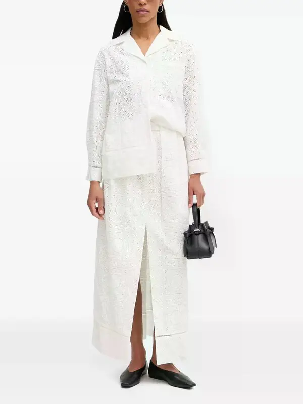 ISABELLE BLANCHE Broderie Anglaise Shirt