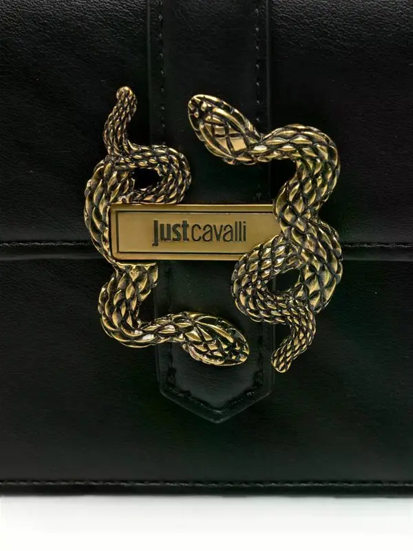 Just Cavalli Snake-plaque Mini Bag
