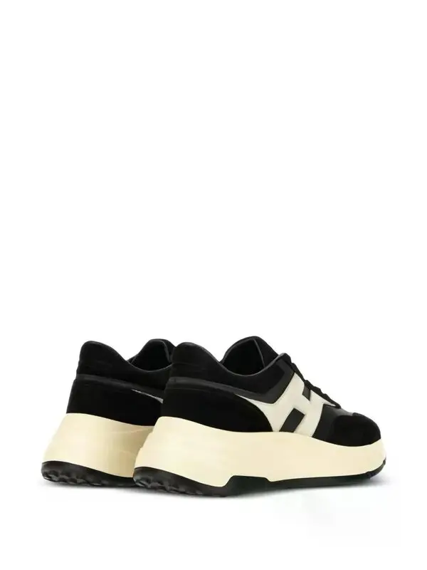 Hogan Logo-patch Panelled Sneakers