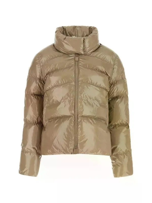 Pinko Quilted High-neck Jacket - Neutrals