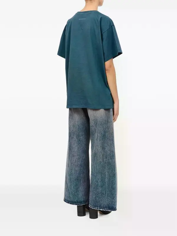 MAISON MARGIELA Logo Patch Signature Stitch T-shirt