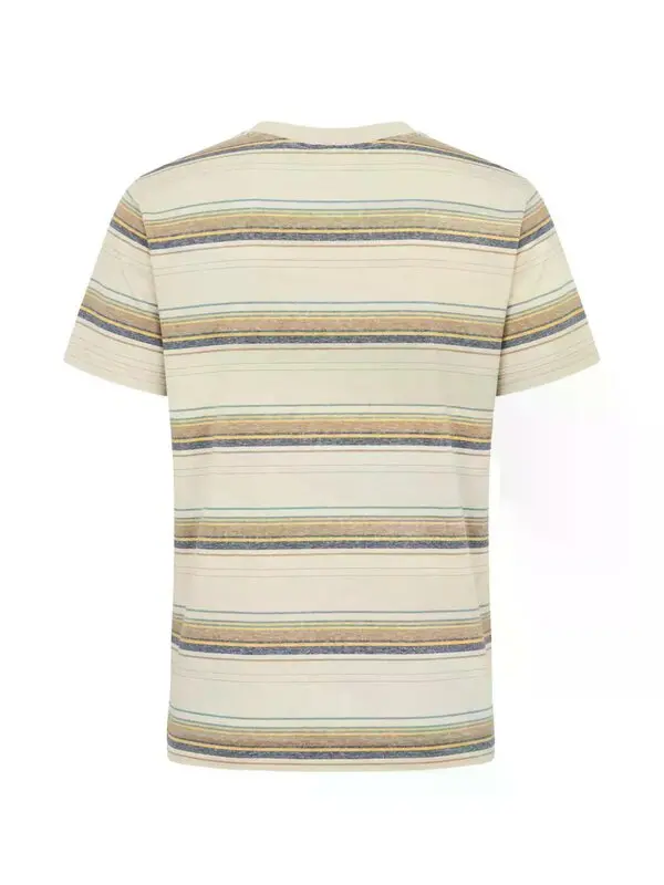 REVOLUTION NOW Horizontal-stripe T-shirt