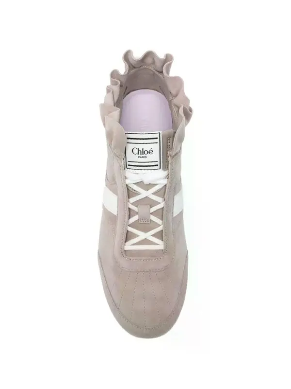 Chloé Ruffled Sneakers